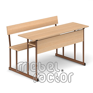 Double combo desk UNIVERSAL H71cm | Mebel Factor