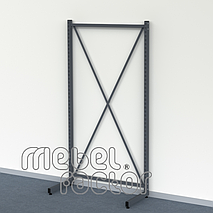 L-shaped rack, 90х42хН200cm | Mebel Factor
