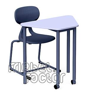 Movable, modular table TRAPEZE-M H71cm | Mebel Factor